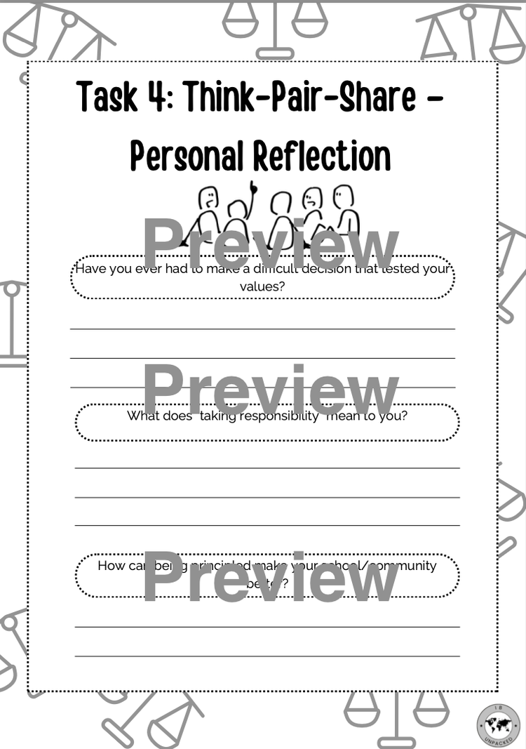 Learner Profile Series: How to Teach Students to Be Principled — IB ...
