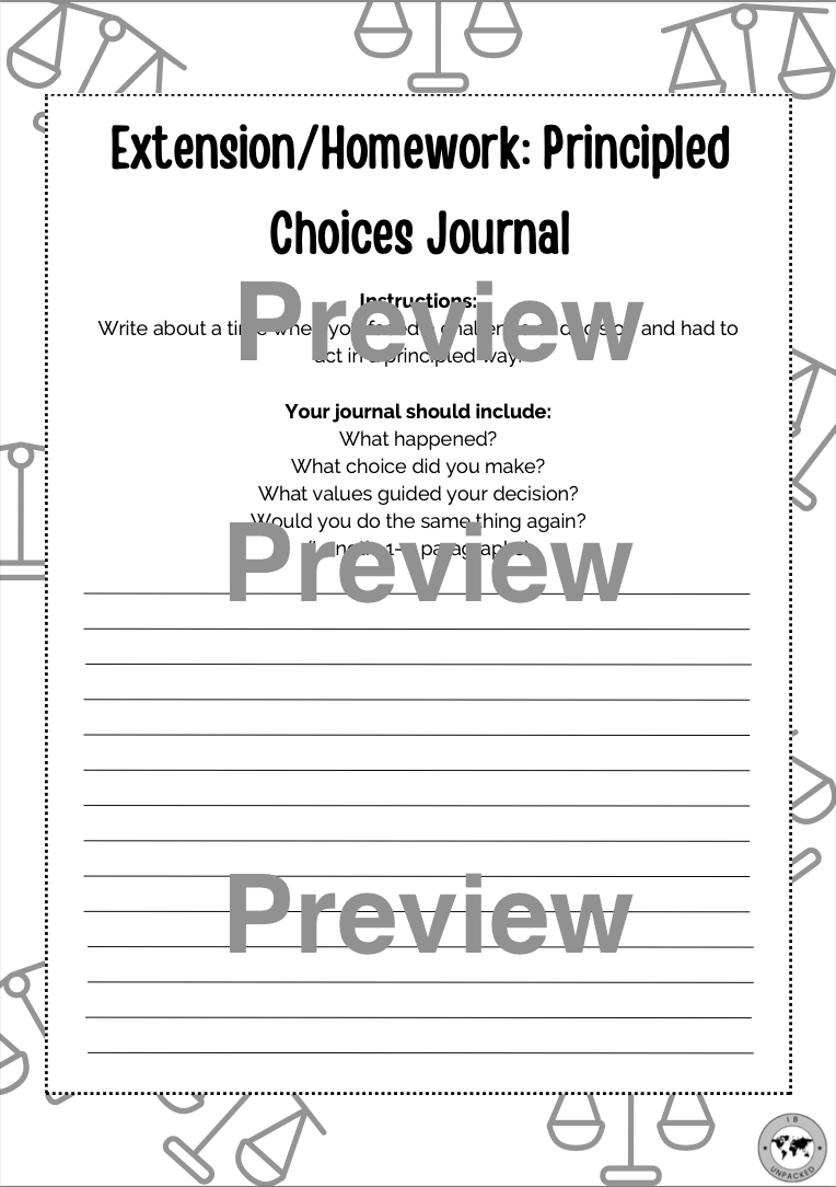Learner Profile Series: How to Teach Students to Be Principled — IB ...