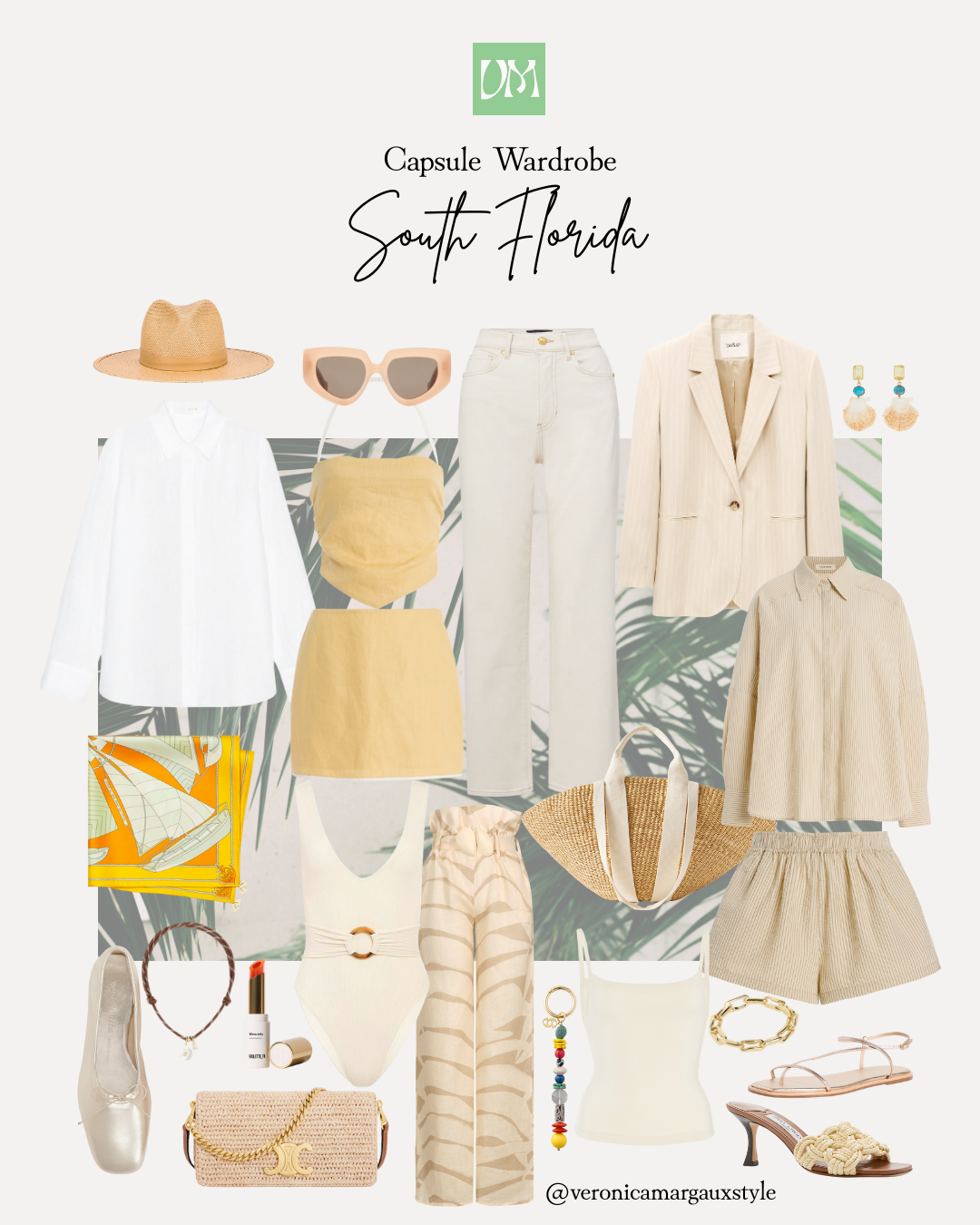 South Florida Capsule Wardrobe — Veronica Margaux