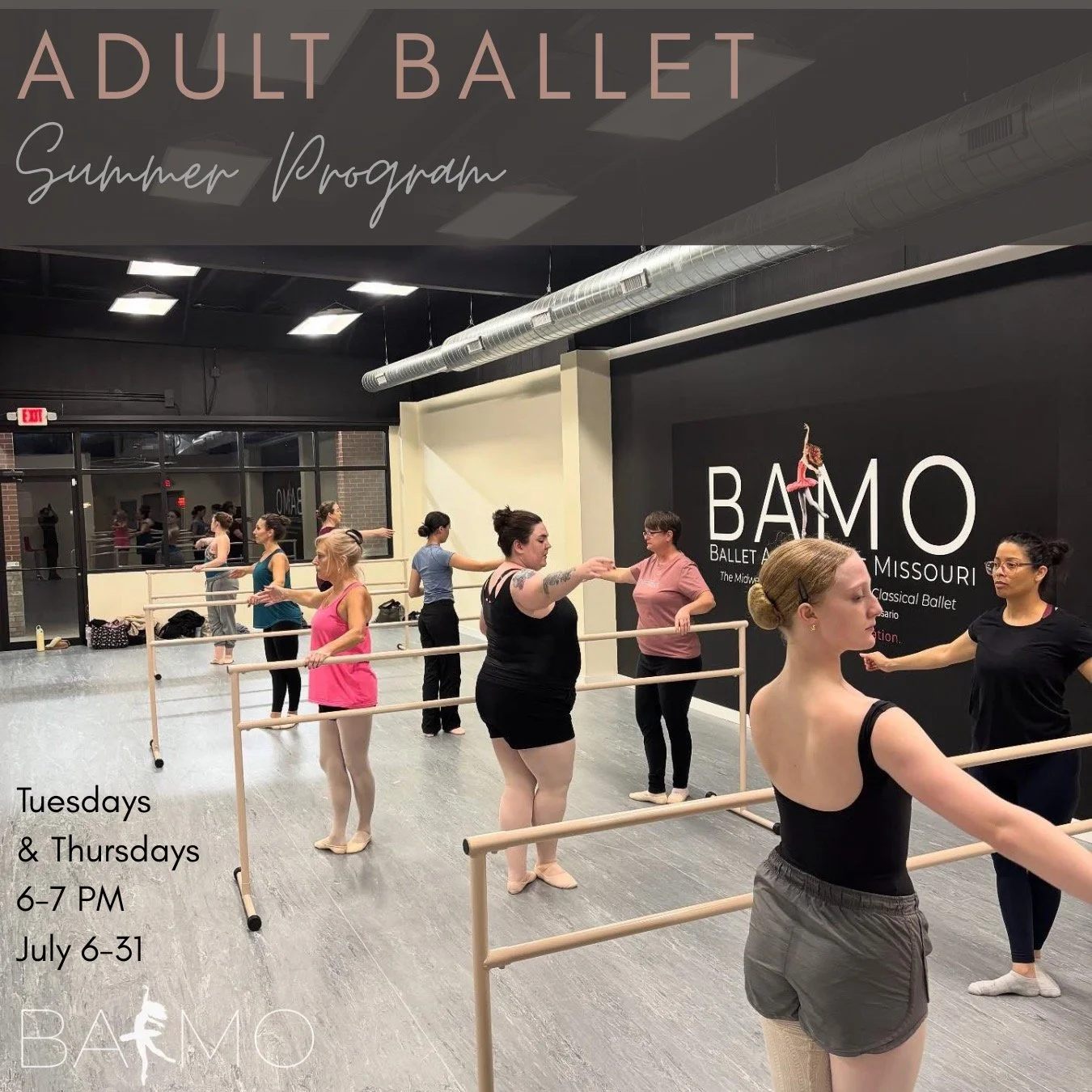 Summer Programs 2026 — Ballet Academy of Missouri