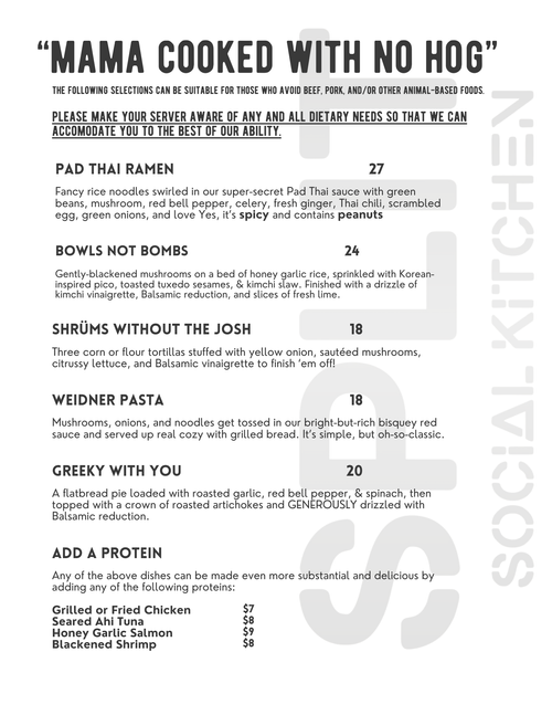 Menu — SPLIT Social Kitchen