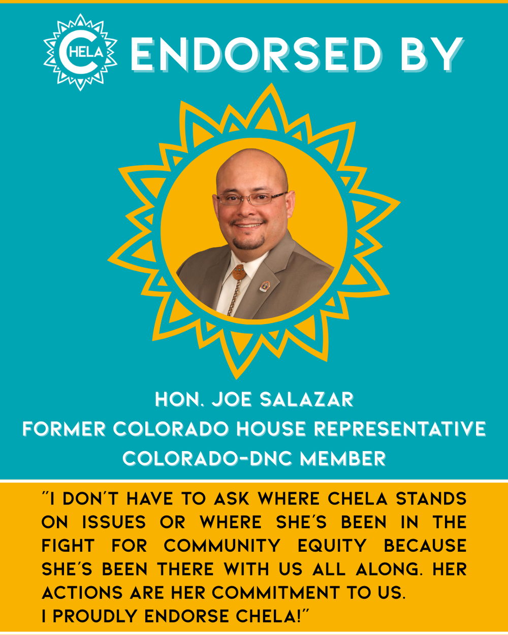 Chela Garcia Irlando | State Senate District 34
