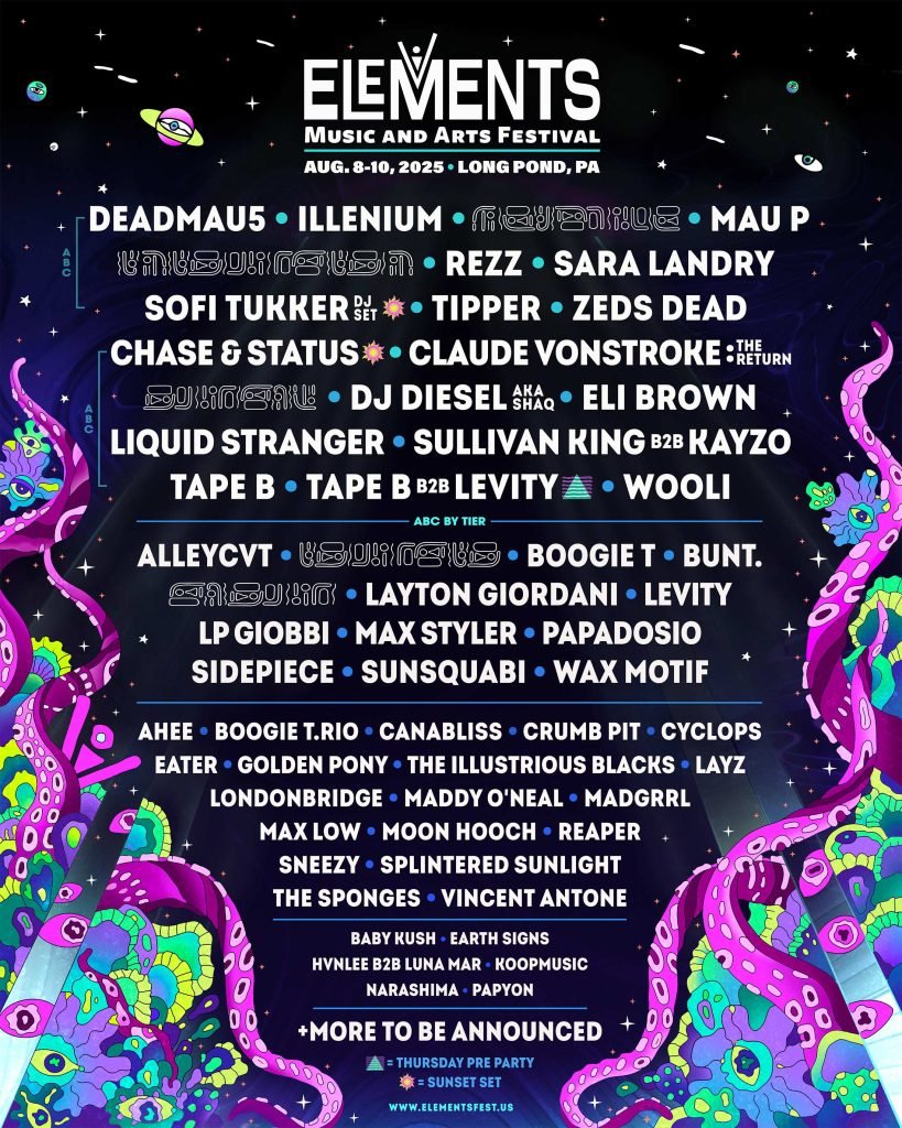Elements Music Festival - A multi-dimensional experience of light ...