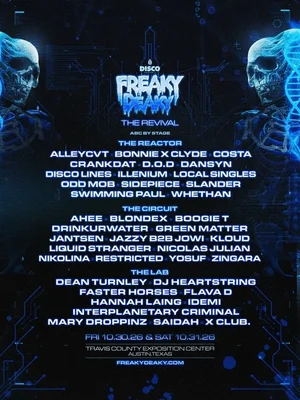 FREAKY DEAKY 2026 — Raver Magazine