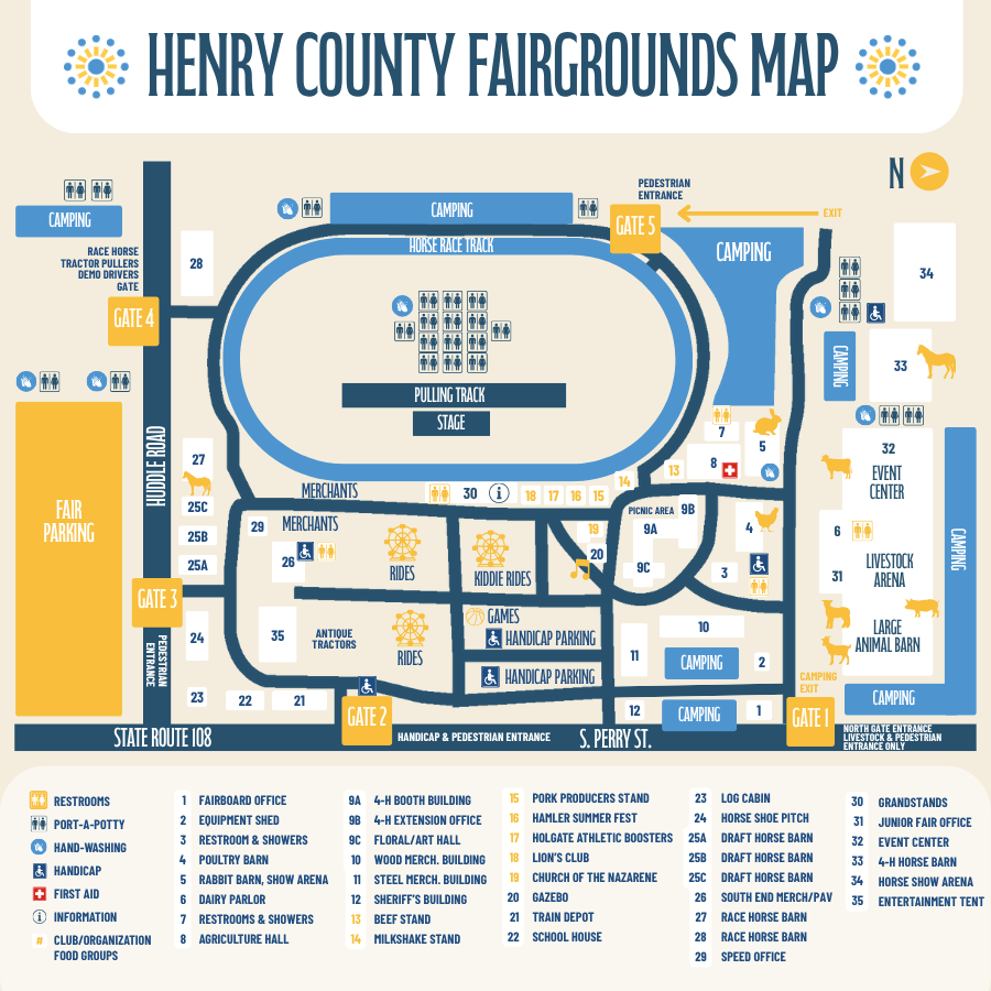 Map — Henry County Fair