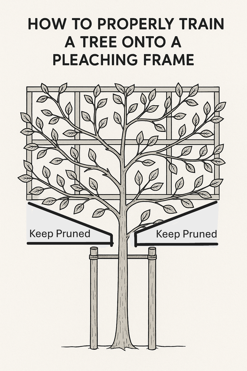 Pleached Trees in Garden Design — GreenPen Landscape Design
