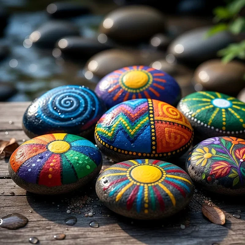 15 Rock Art Ideas for Colorful and Unique DIY Creations