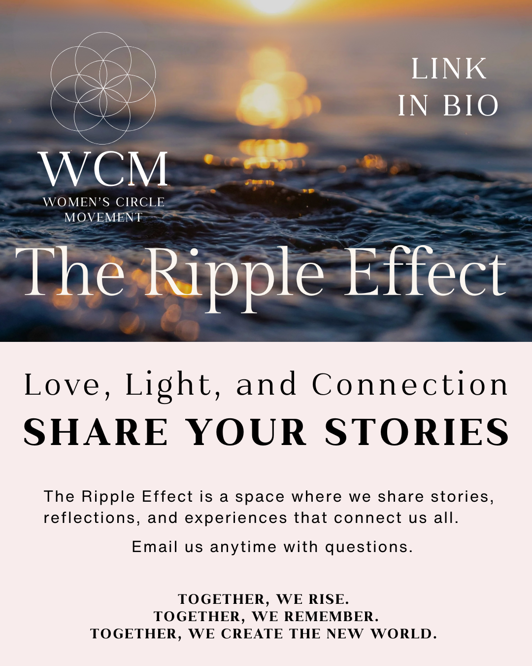 Women's Circle Movement | Join Sacred Women’s Circles Today