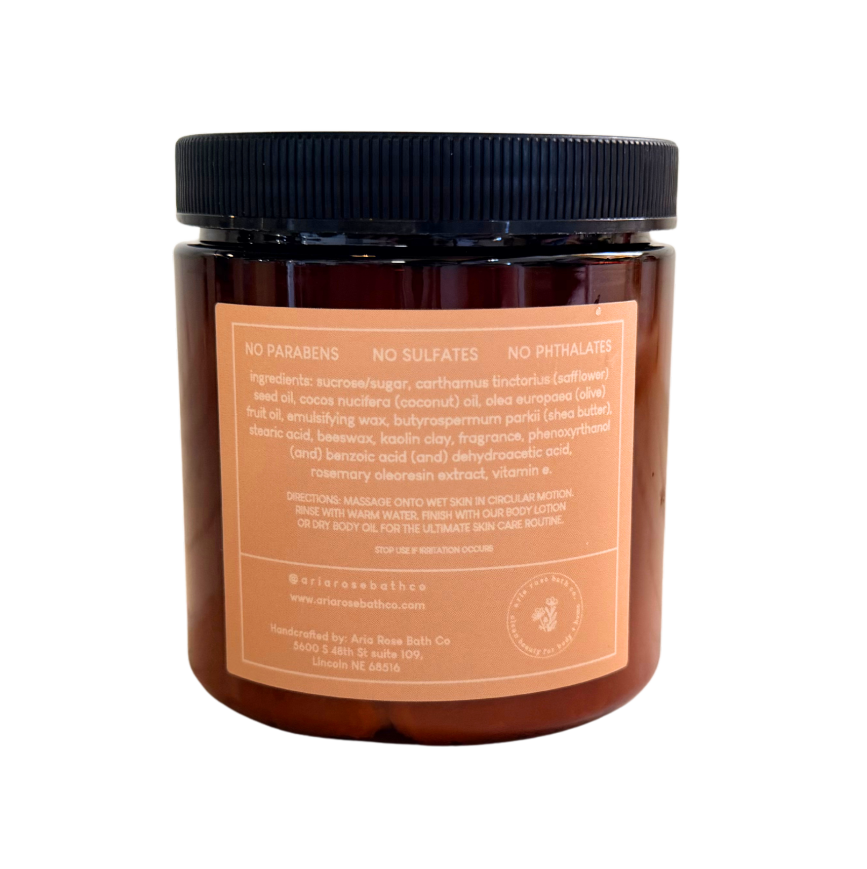 Aria Rose Bath Co. Oatmeal, Milk, & Honey Sugar Scrub — SONGBIRD & OAK ...