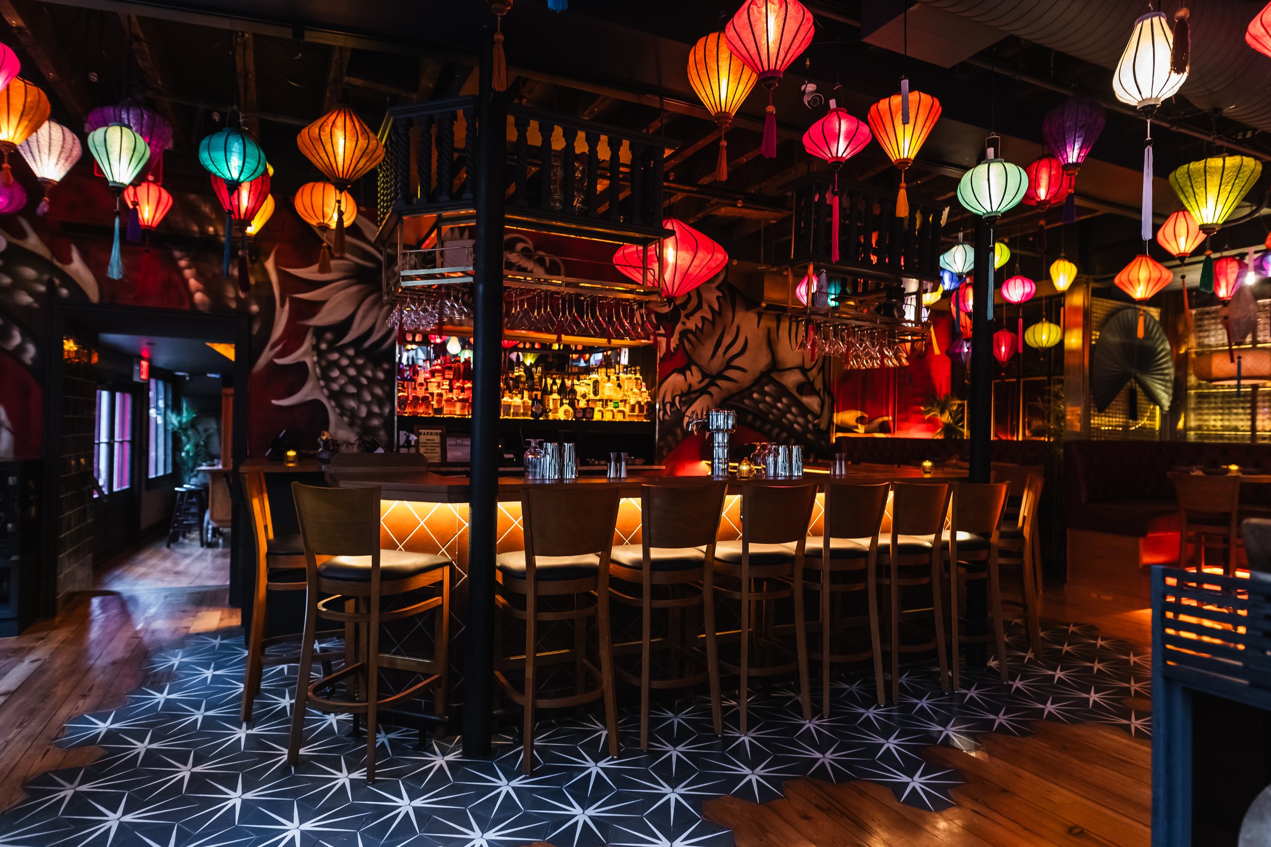 Lucky Tiger NYC Cocktail Bar Asian-Inspired Cocktail Bar