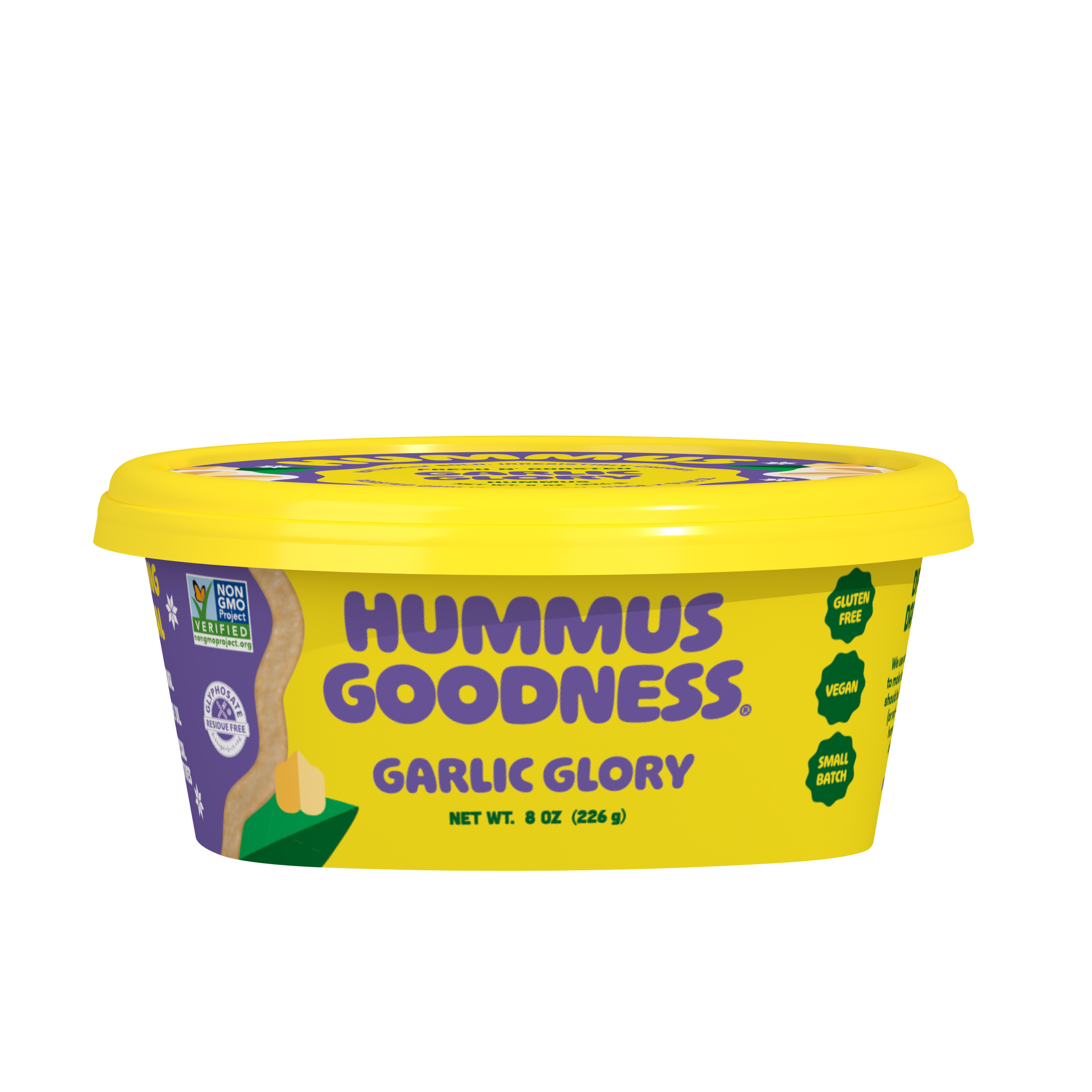 Garlic Glory Hummus | Taste the Bold Flavors Now — Hummus Goodness