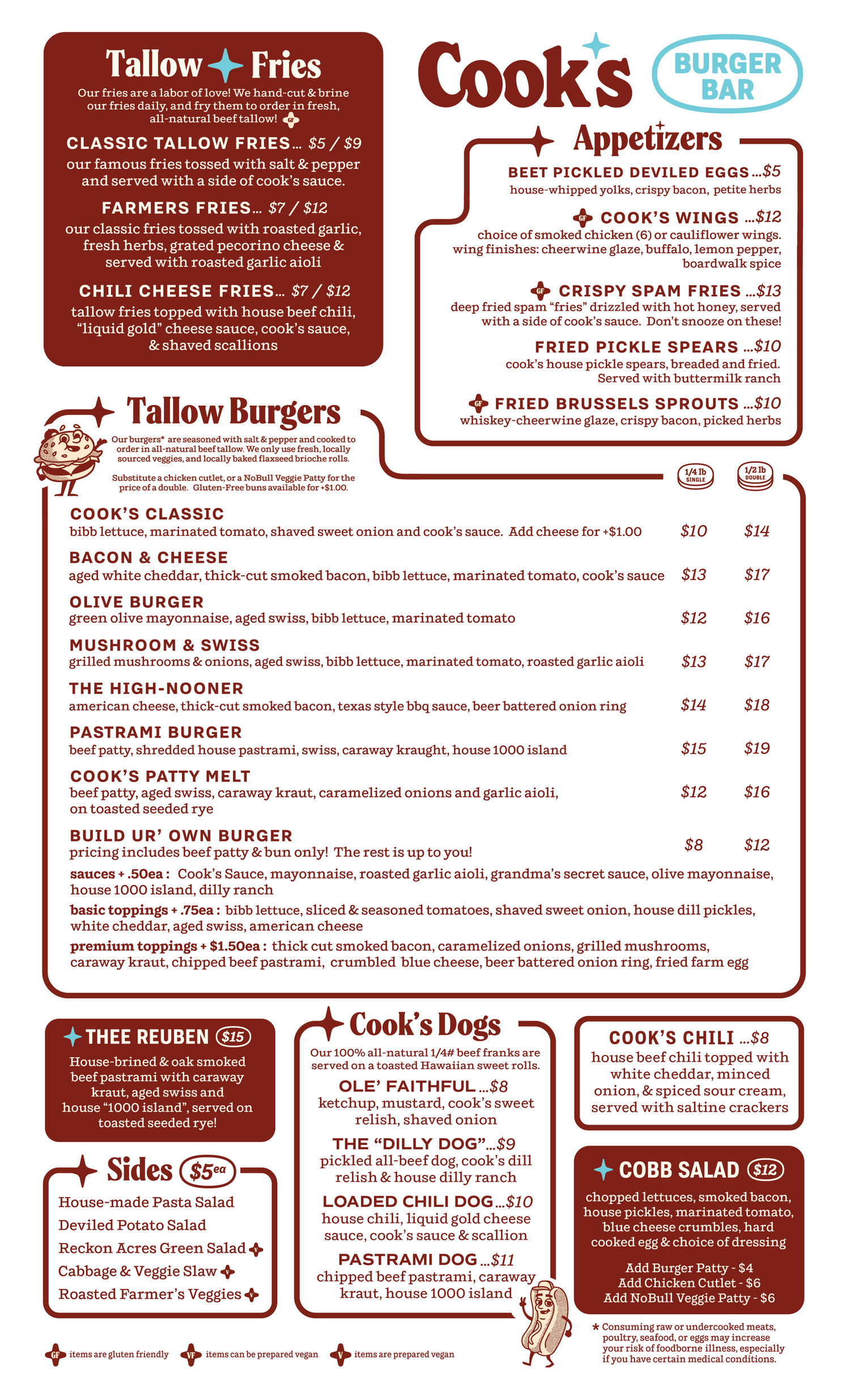 Your Favorite Burger in Williamsburg, VA | Lightfoot — Cook's Burger Bar