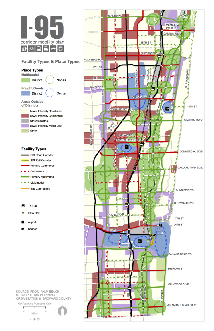 Broward County I-95 Corridor Mobility Plan — Renaissance Planning