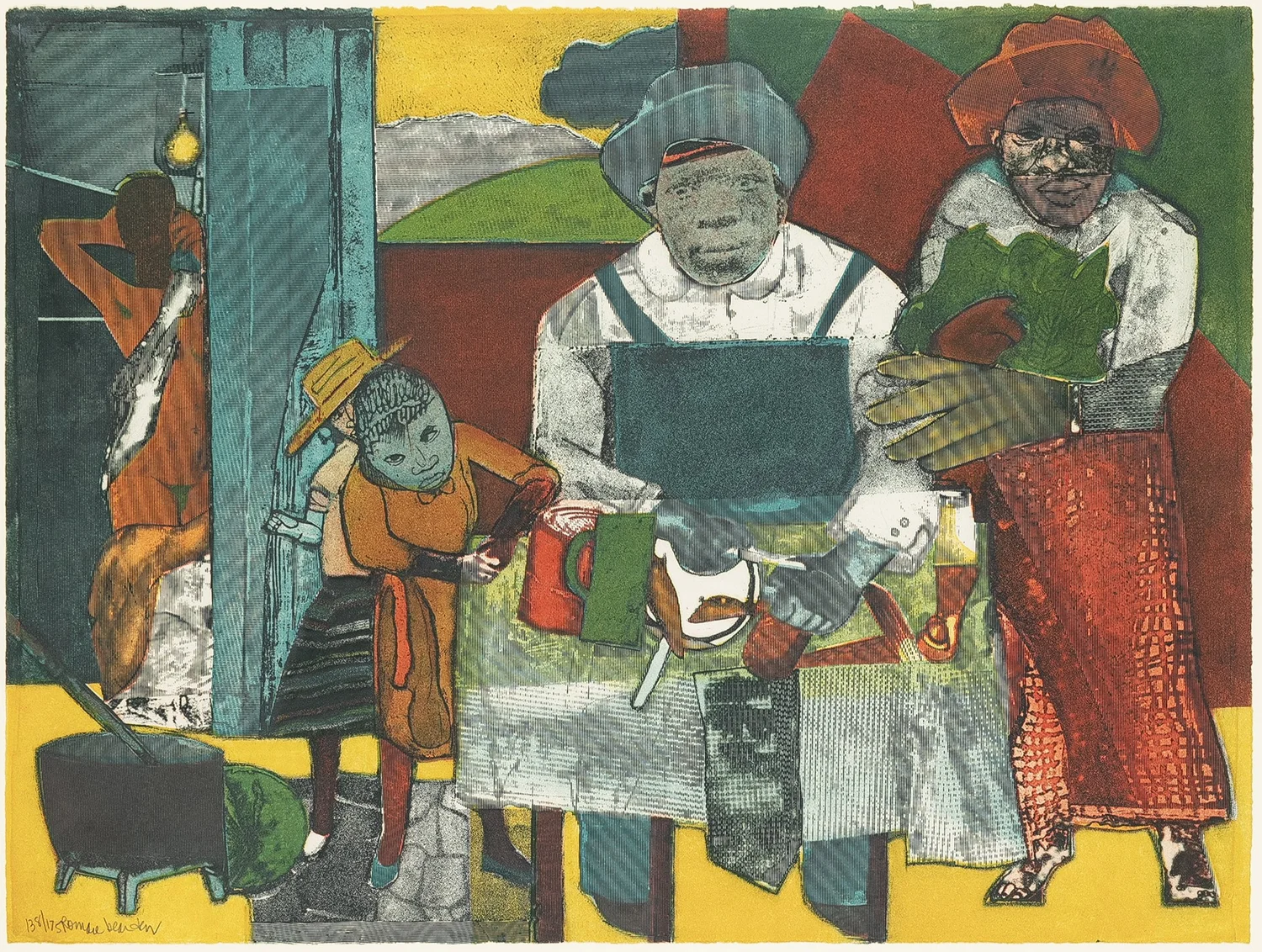 Romare Bearden (1911-1988) — The Collection of the James T. Parker Art ...
