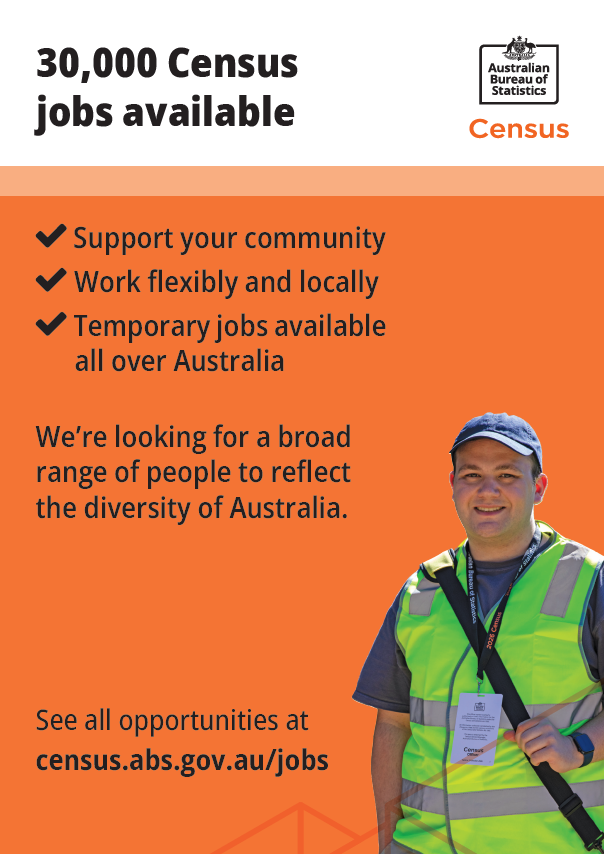 Local Engagement Officer Roles - 2026 Census — Mackay Advocacy Inc