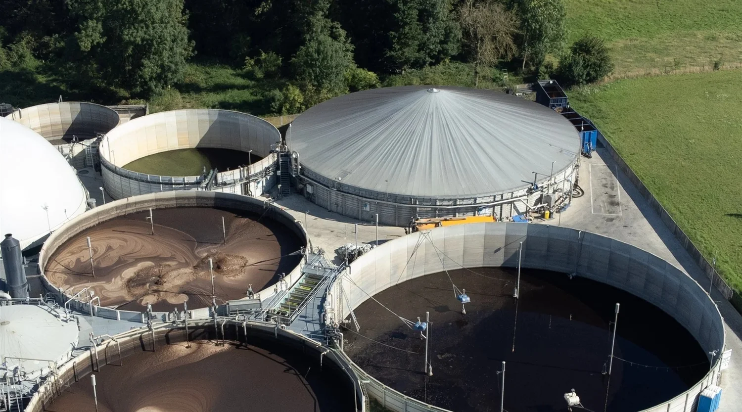 De biogasinstallatie van Green Power — Guilliams Group