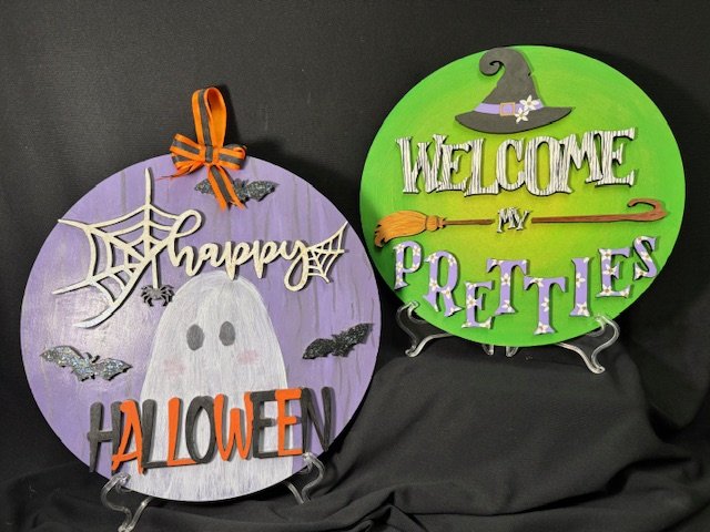Glass Fusing & Laser Cut Signs | Wet Paint Pottery Saskatoon — Wet ...