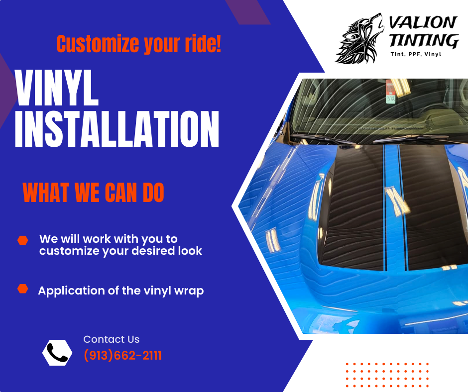 Valion Tinting | Enhance Your Vehicle Today!