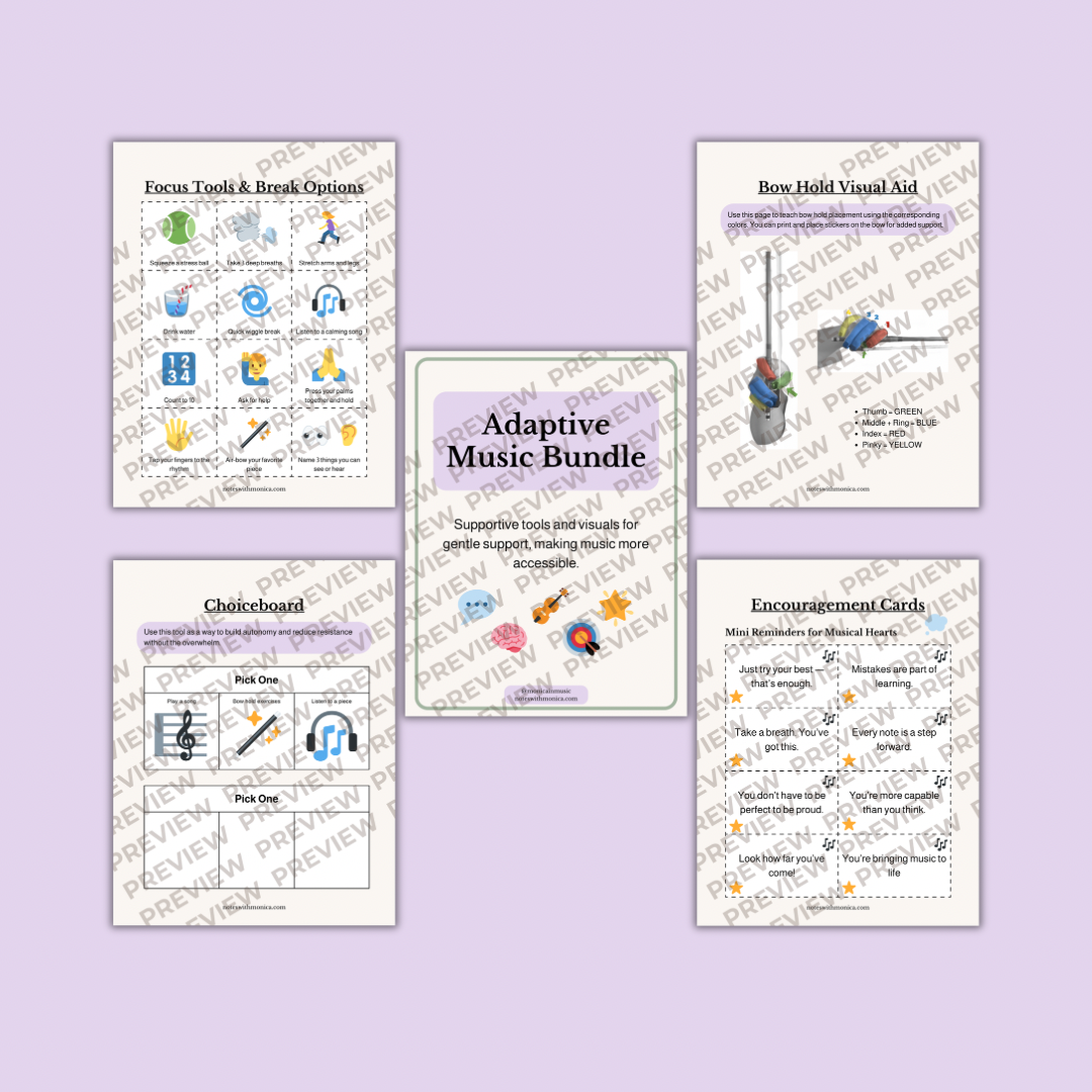 Adaptive Music Bundle — Notes with Monica