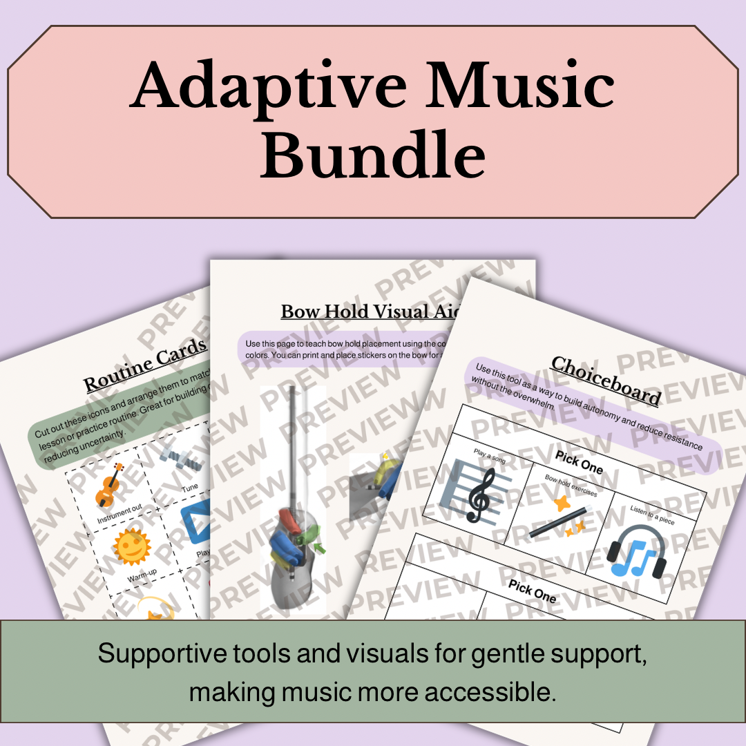 Adaptive Music Bundle — Notes with Monica