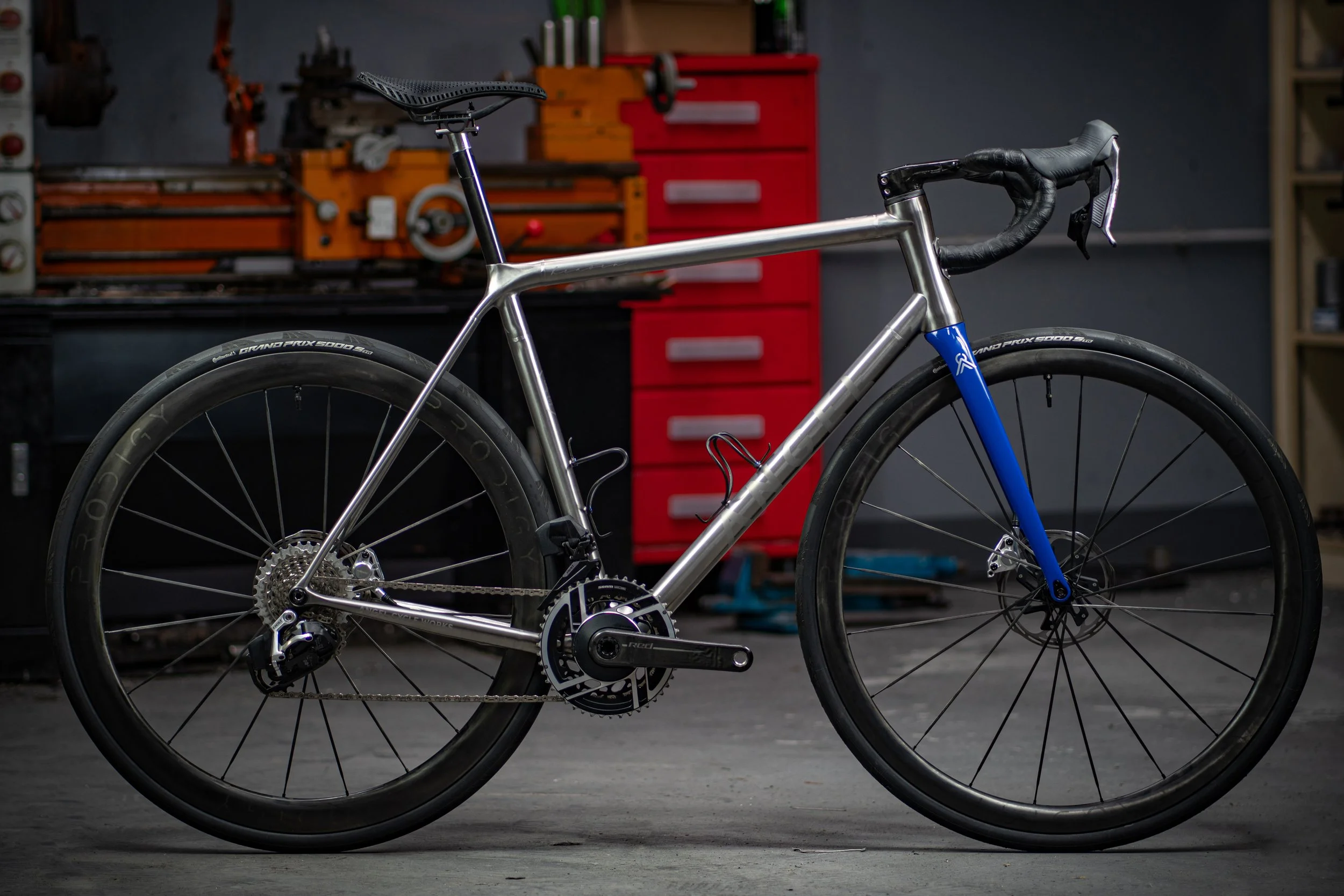 Custom Titanium Bicycles | ANGEL Cycle Works