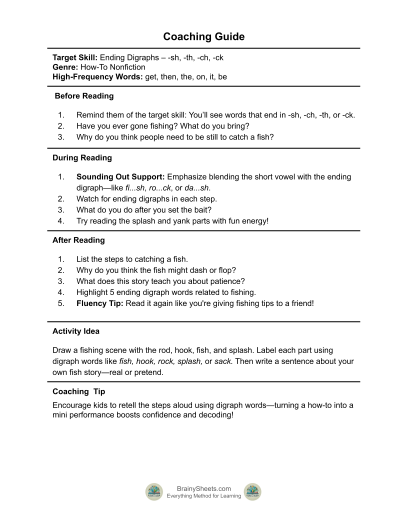 The Digraphs Set - 48 Stories — BrainySheets