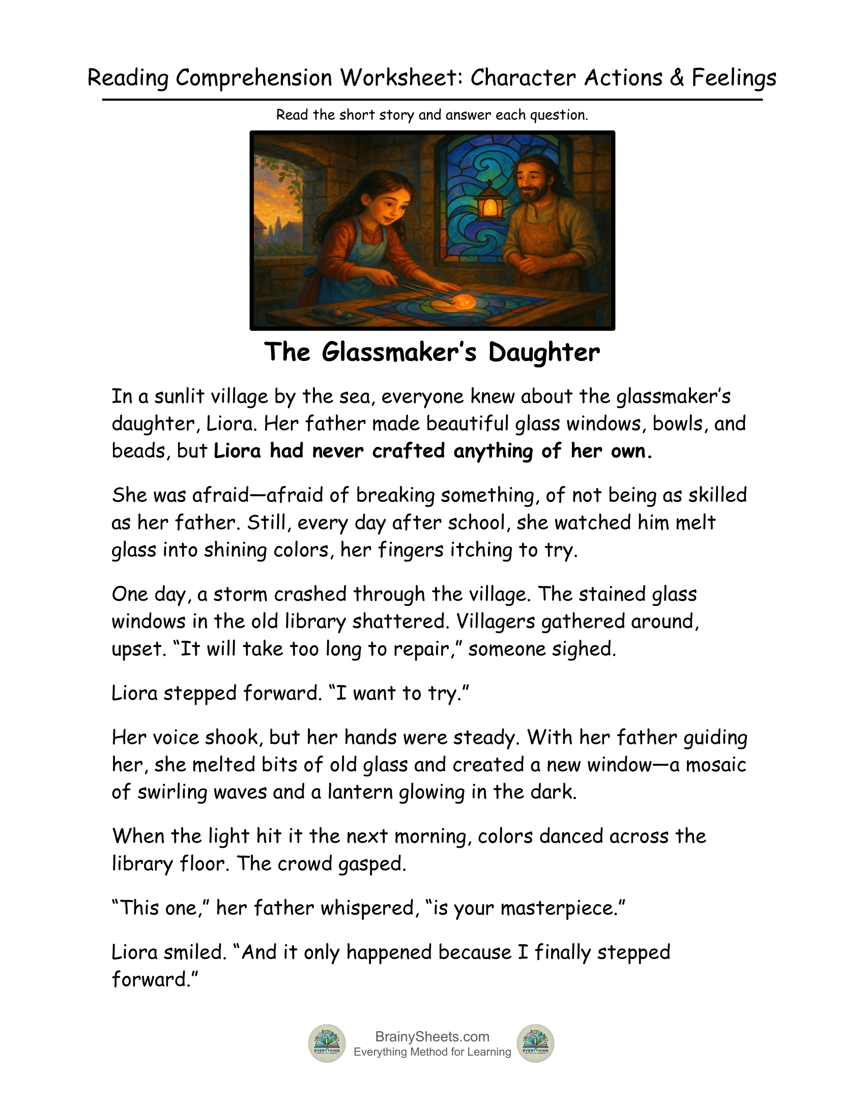 3rd Grade Fiction Set - 32 Stories — BrainySheets