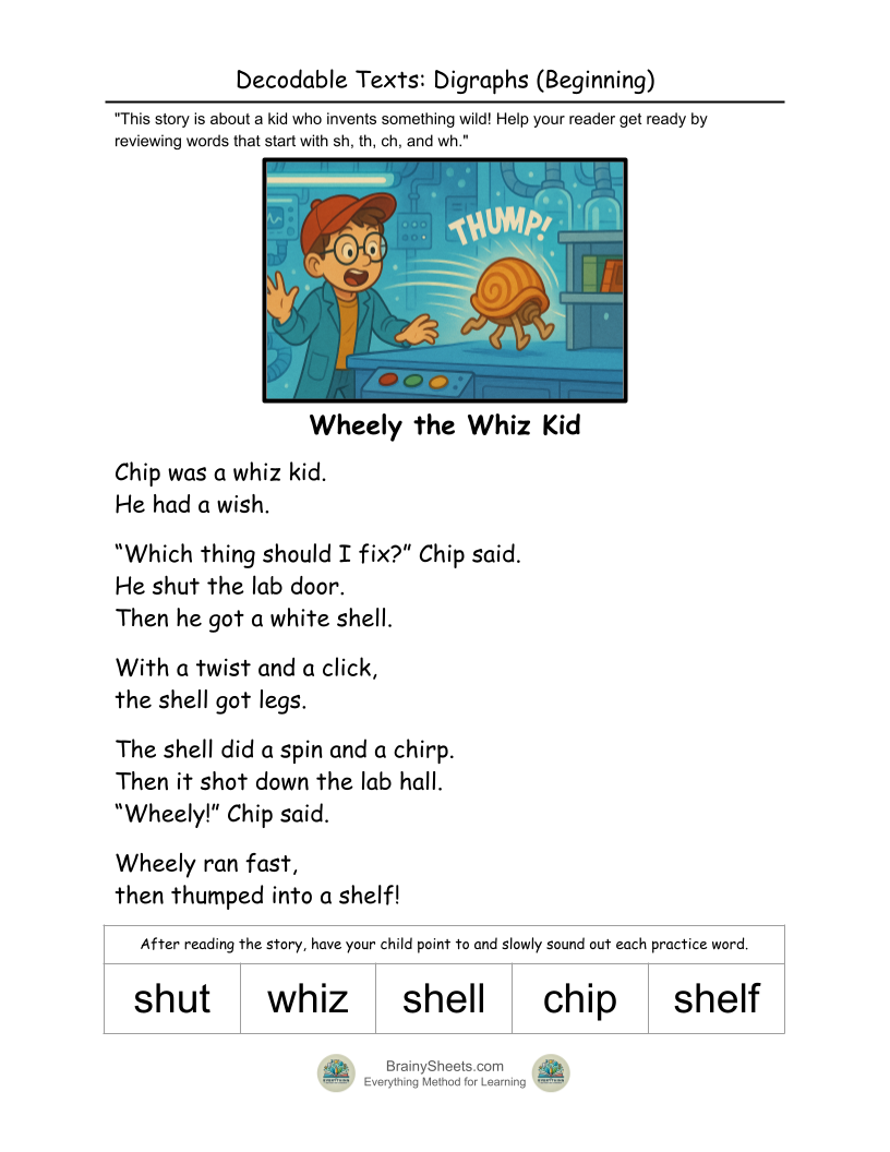 The Digraphs Set - 48 Stories — BrainySheets