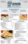 Menu — 67 Family Diner