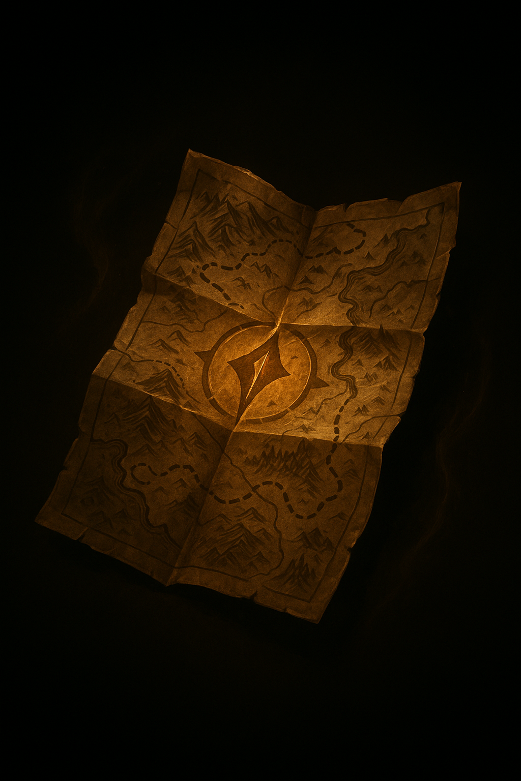 Rook’s Folded Map — Mike's Tavern