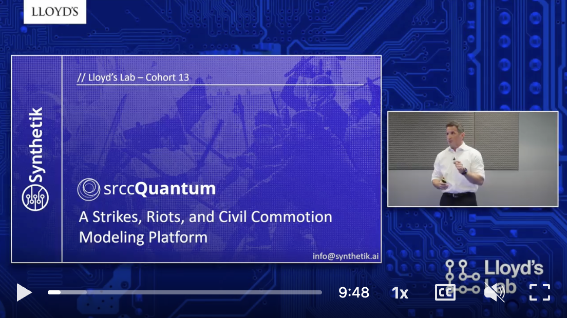 Lloyd’s Lab Demo Day: srccQuantum Release — Synthetik Applied Technologies