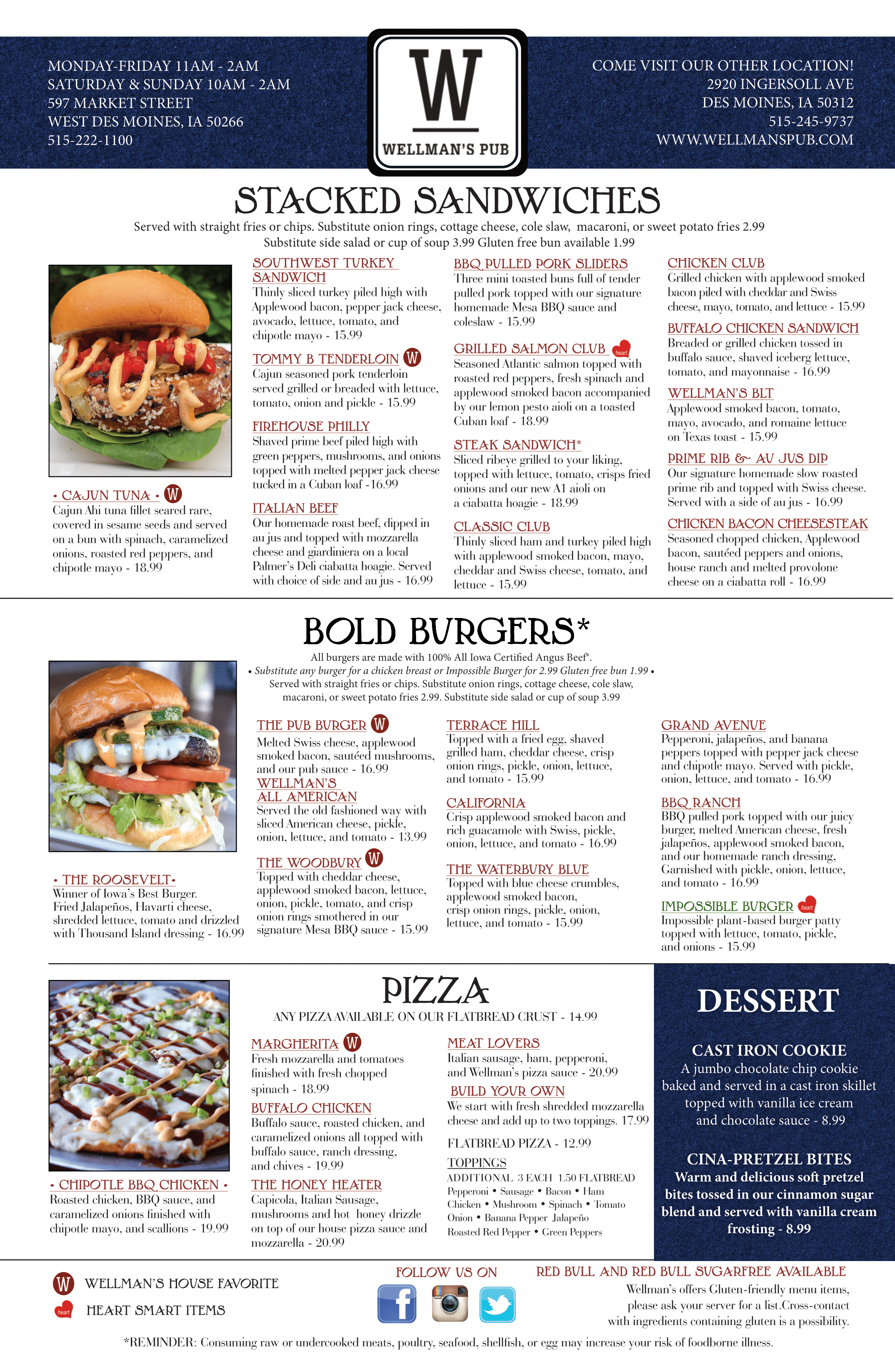 Wellman's Pub & Rooftop | Bar and Grill and Nightlife | West Des Moines ...