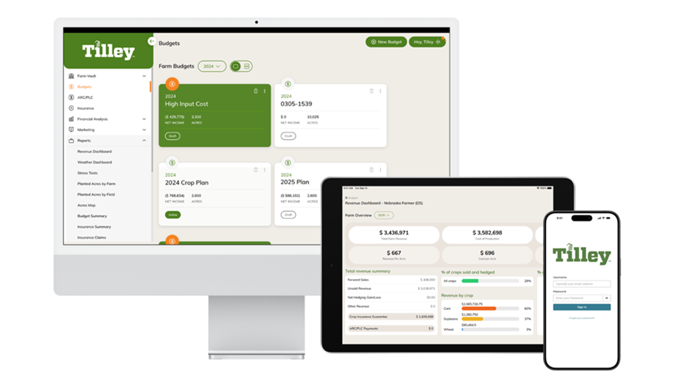Tilley. How farms grow money.