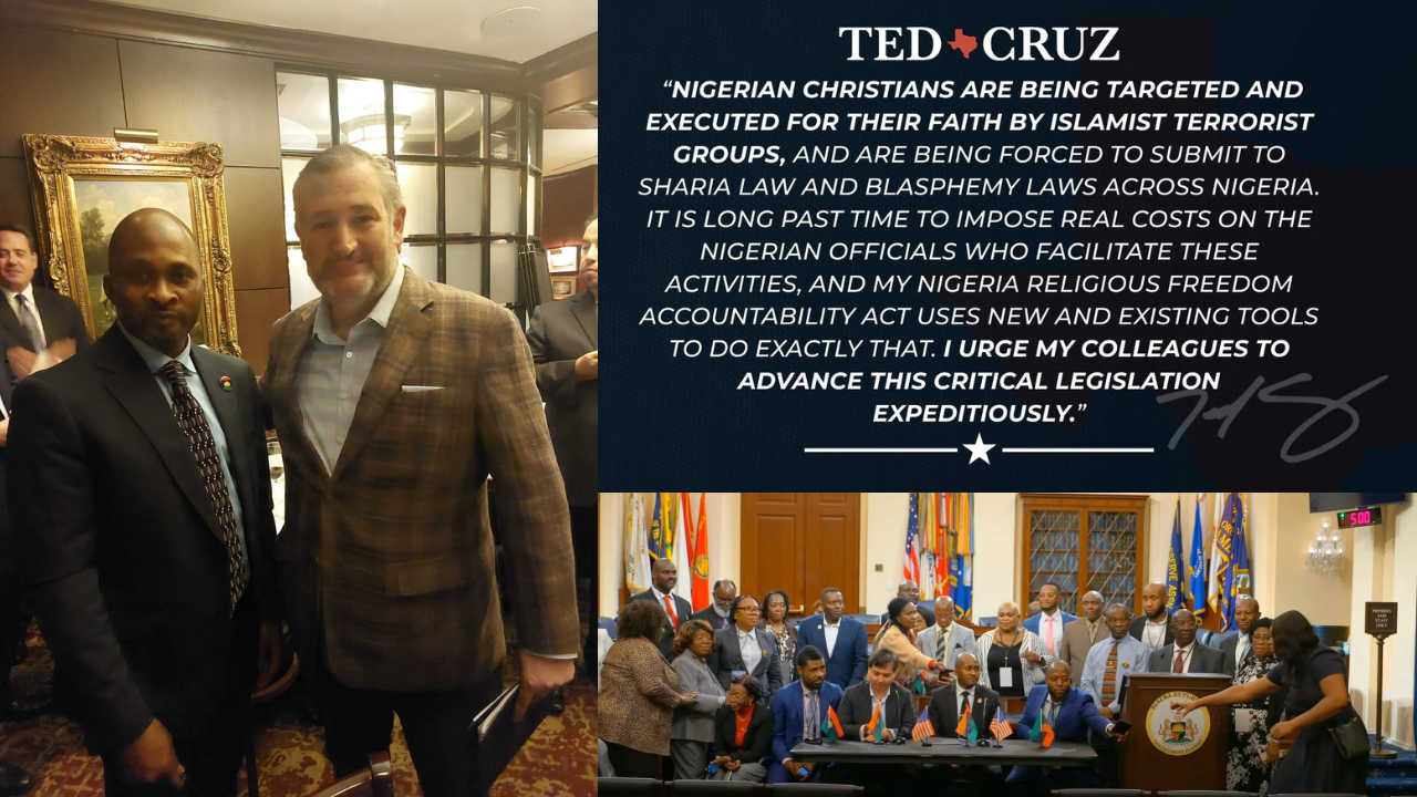 BRGIE LAUDS SENATOR TED CRUZ’S LEGISLATION S.2747 AGAINST NIGERIA GOVT ...