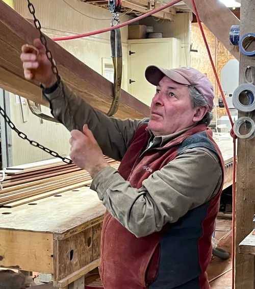 Avast, matey: A small pirate ship takes form, built by local experts ...