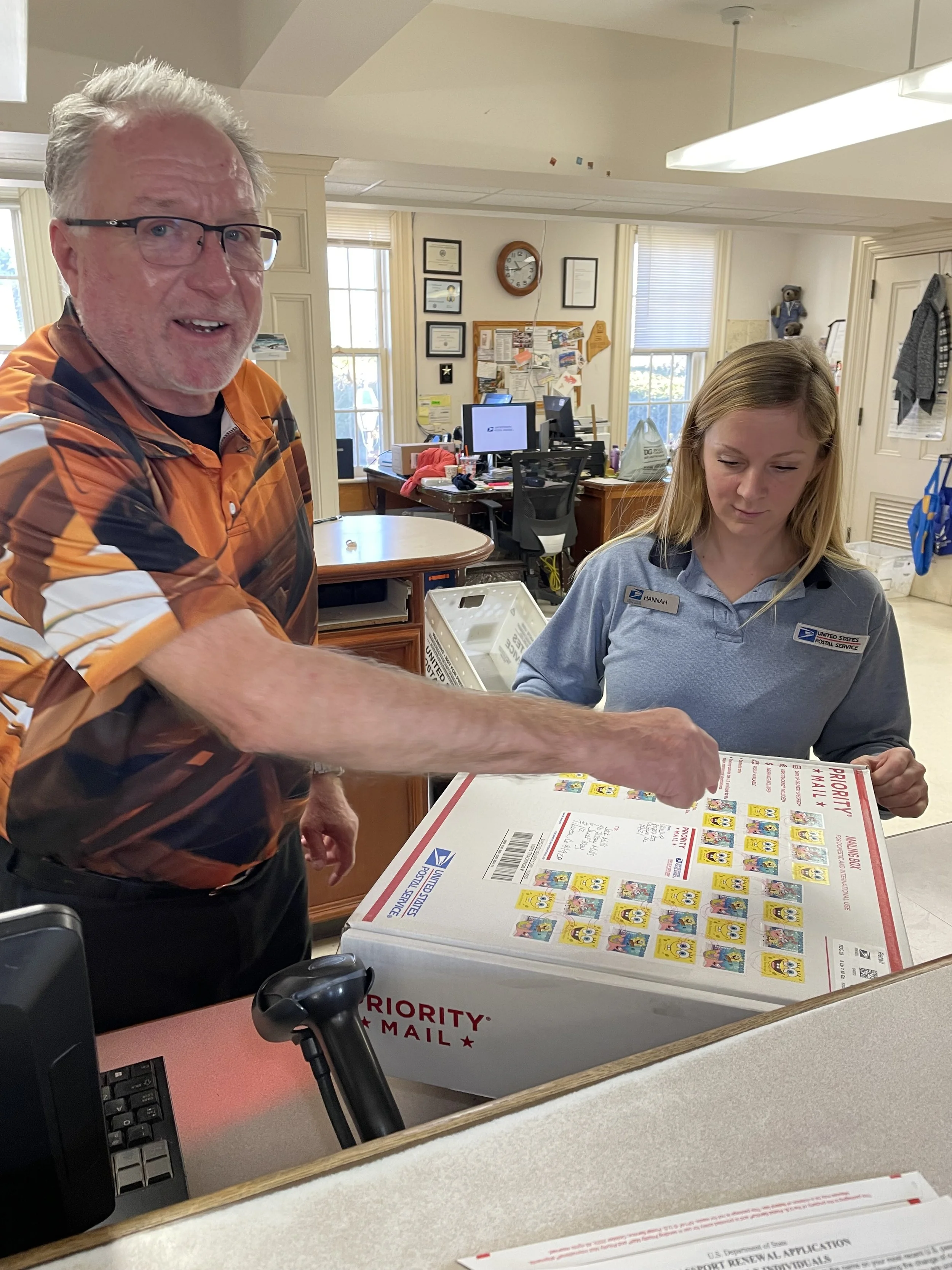 Beloved Castine postmaster–and the king of passports–reflects on career ...