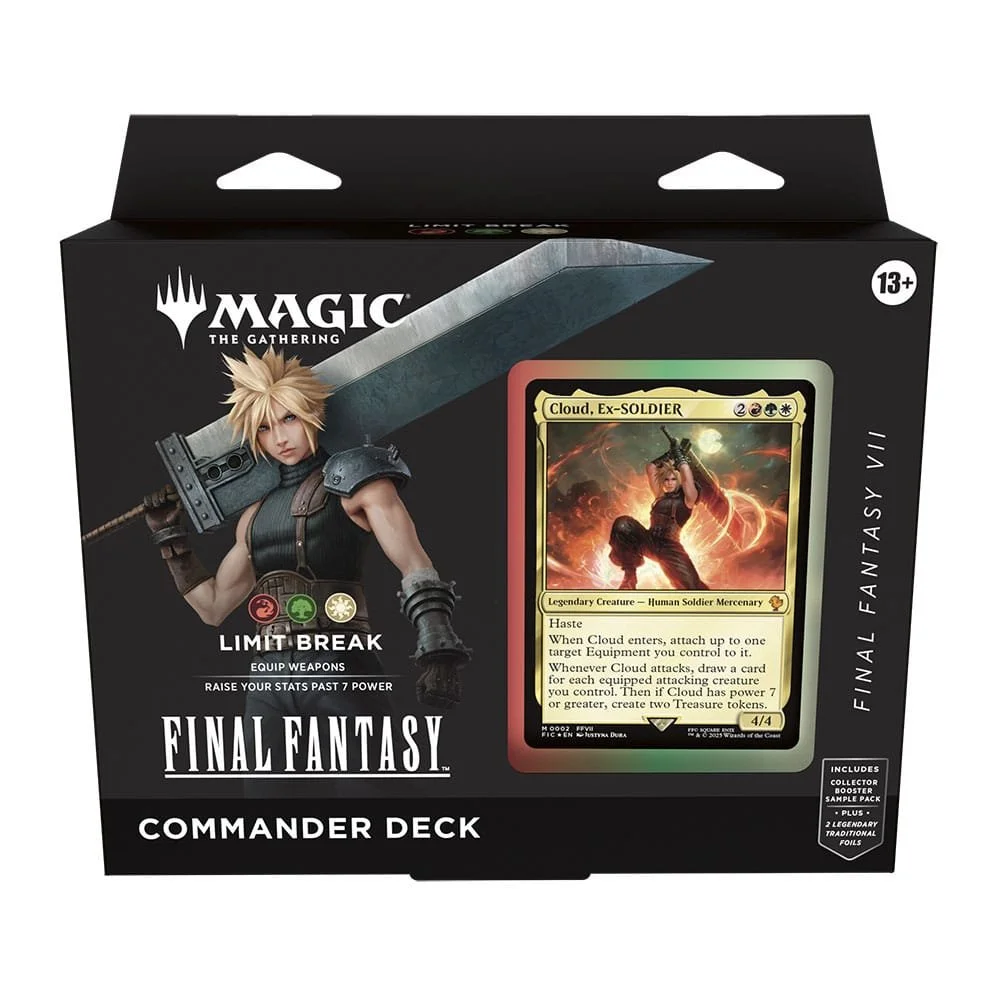 MTG Final Fantasy Commander Deck – Limit Break | Vaulted Collectables ...