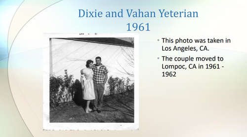 In Memoriam: Dixie Yeterian — DIXIE YETERIAN