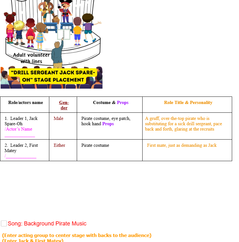 "Living Nativity Goes Rogue" improv skit script — Music, Art and Drama ...