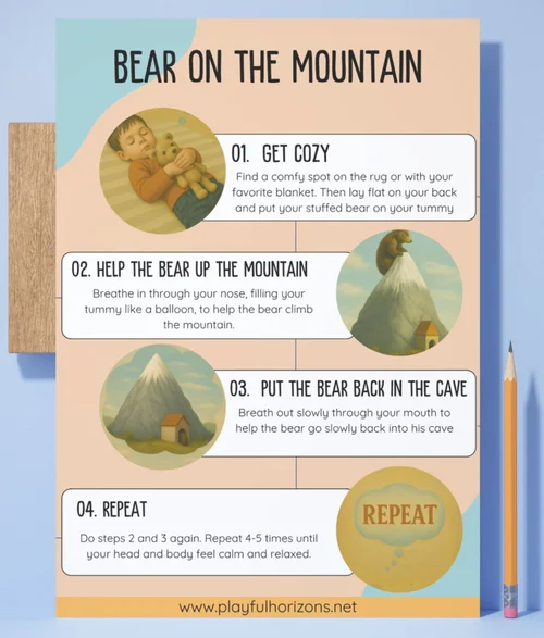 Bear on the Mountain: A Mindfulness and Deep Breathing Technique for ...