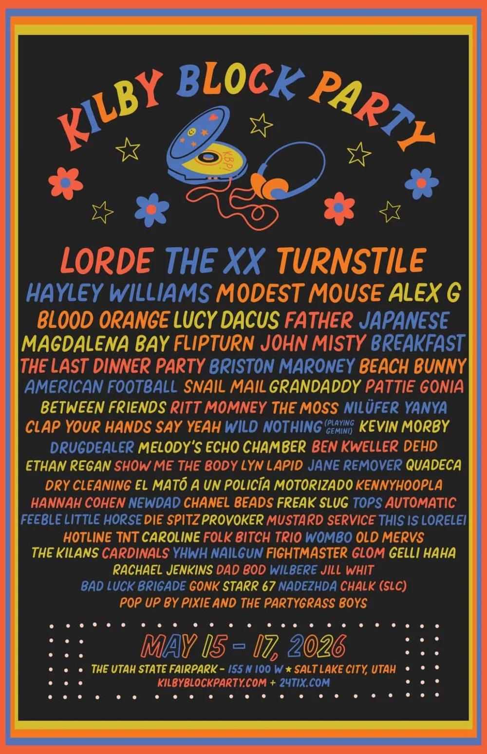 Kilby Block Party Announces 2026 Lineup — Sound Stage Magazine