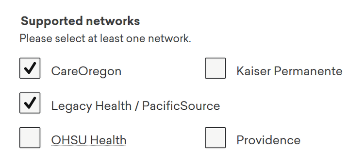 Machine Readable Formats — Health Share of Oregon