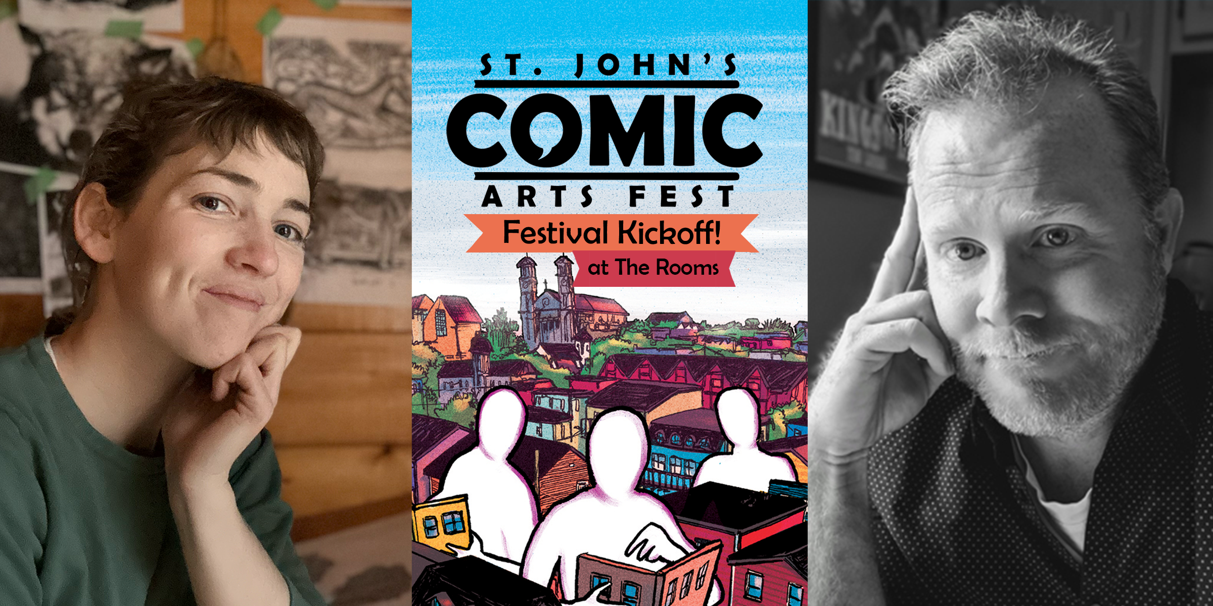 SJCAF Kickoff Event: In Conversation with Scott Chantler and Georgia ...