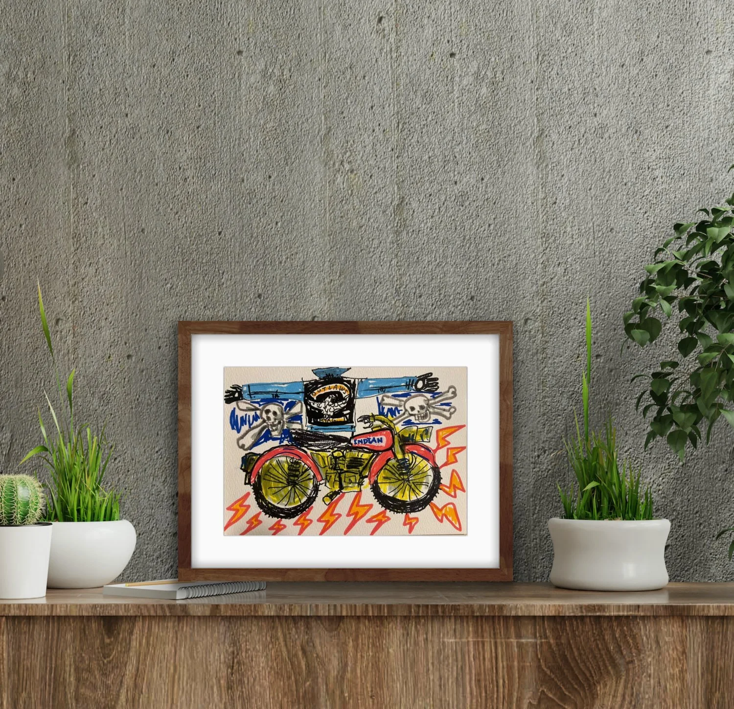 Casey McGlynn "Indian Motorcycle" — Concourse By Elevation Gallery