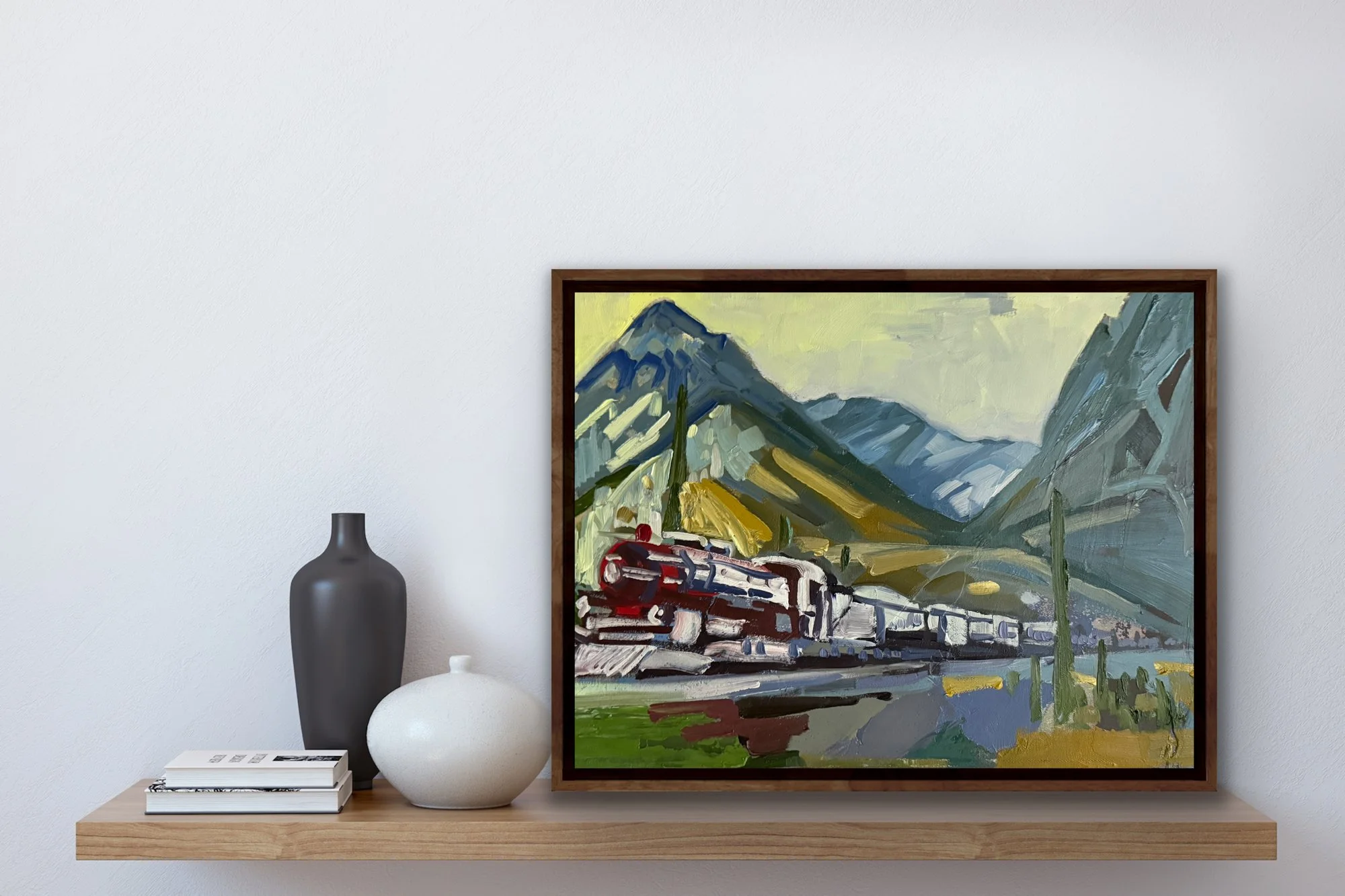 Chrissy Nickerson "CNR Glass Slide, Railway B.C." — Concourse By ...