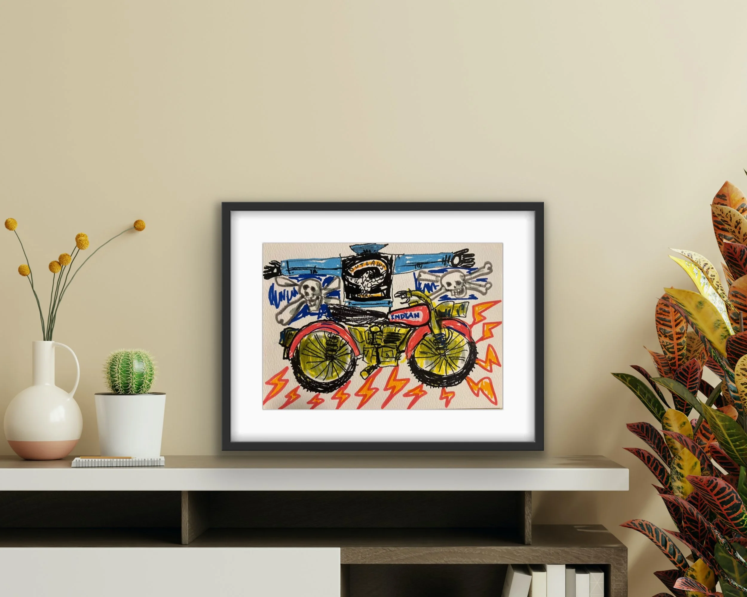 Casey McGlynn "Indian Motorcycle" — Concourse By Elevation Gallery