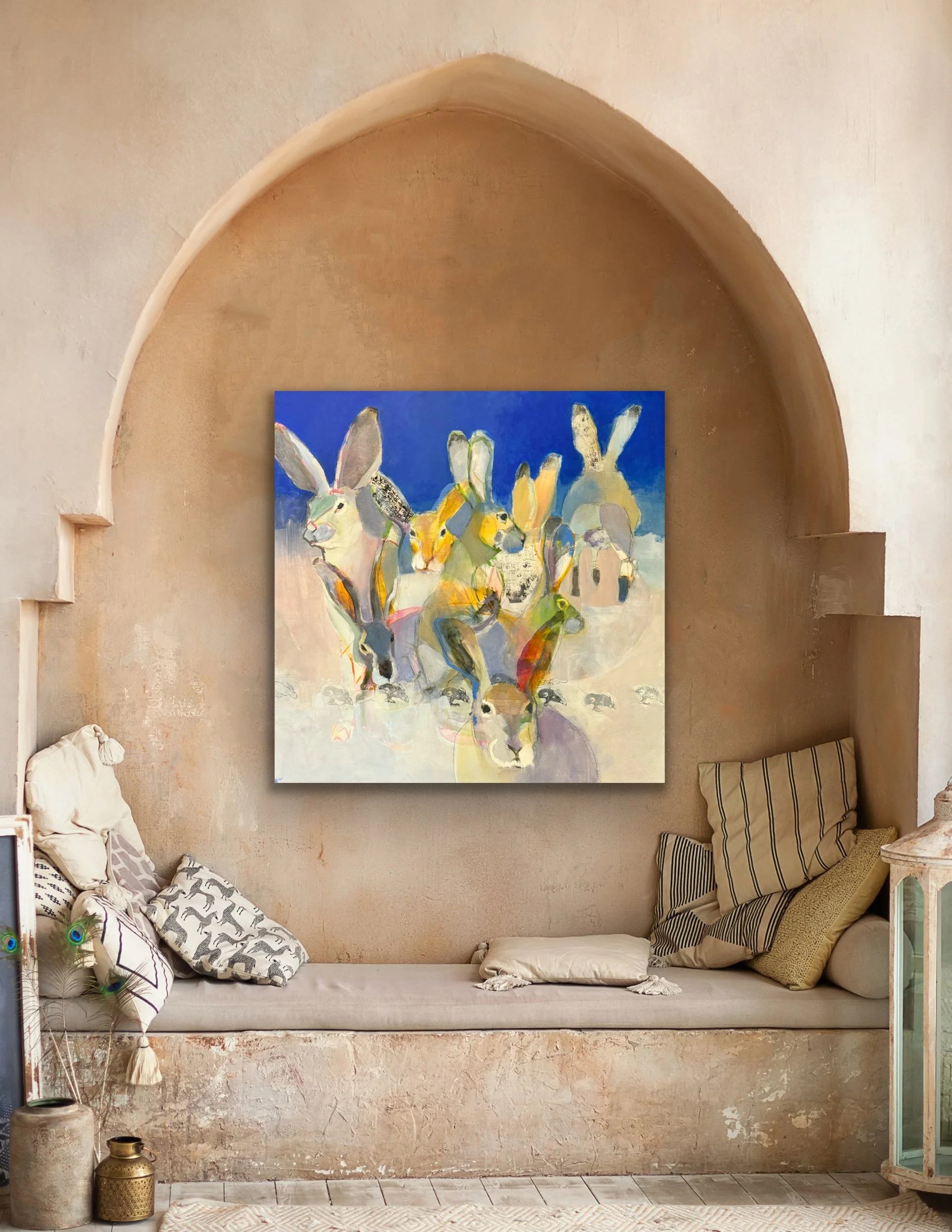 Jean Pederson "Hare and There" — Concourse By Elevation Gallery