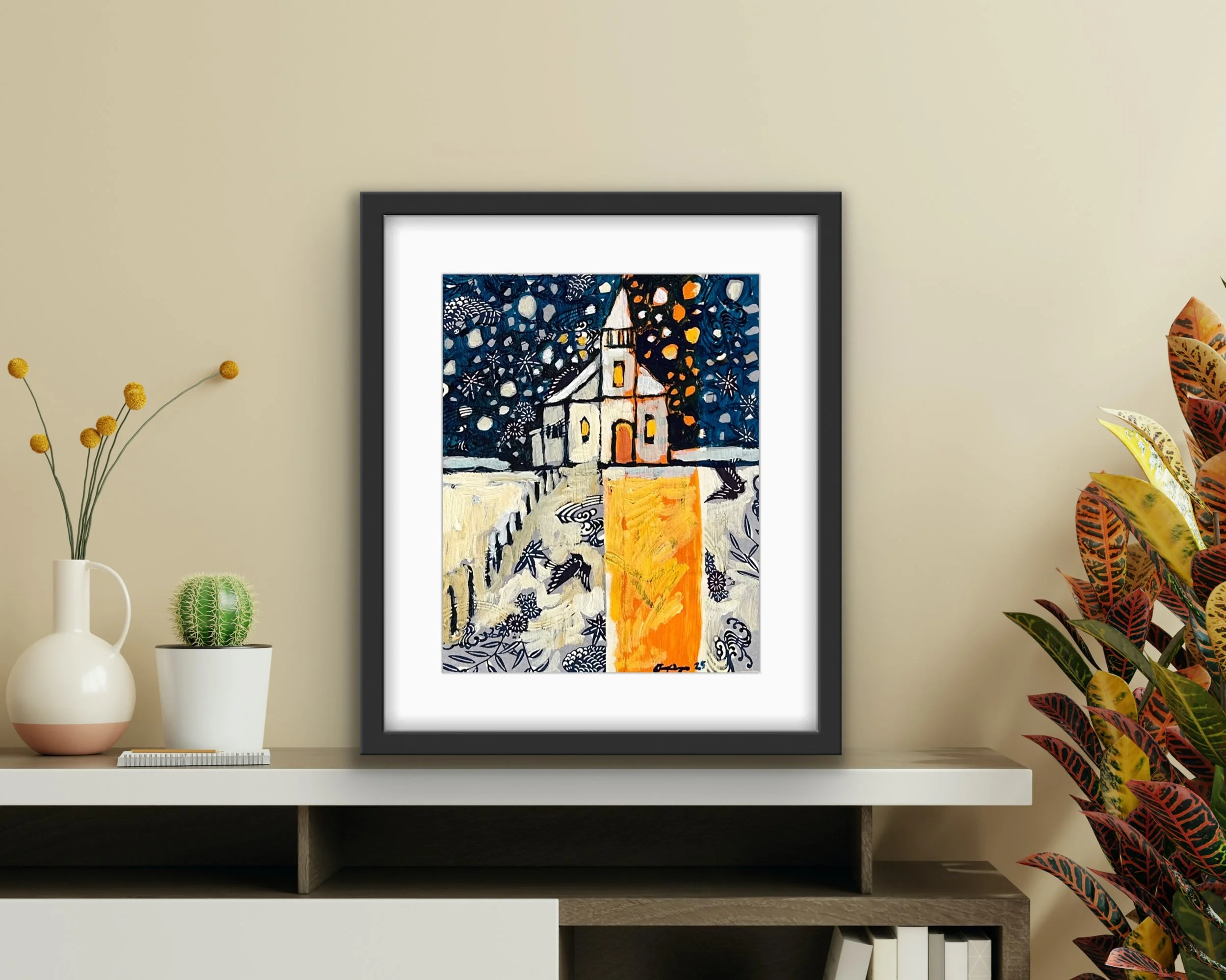 Amy Dryer "Winter Skies V" — Concourse By Elevation Gallery