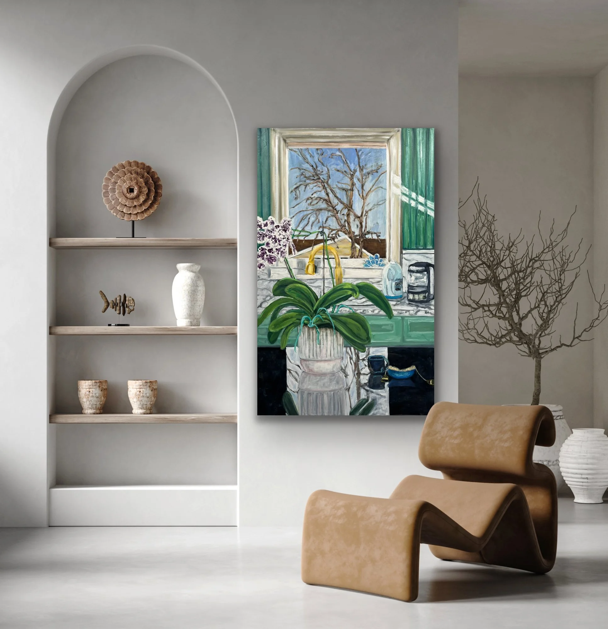 Eileen Murray "My Winter Window" — Concourse By Elevation Gallery