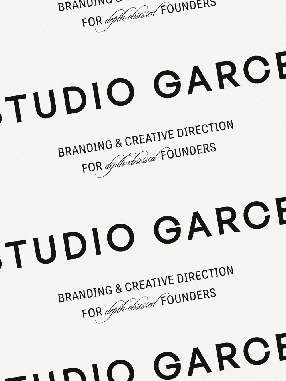 Garce Studio | Brand Design